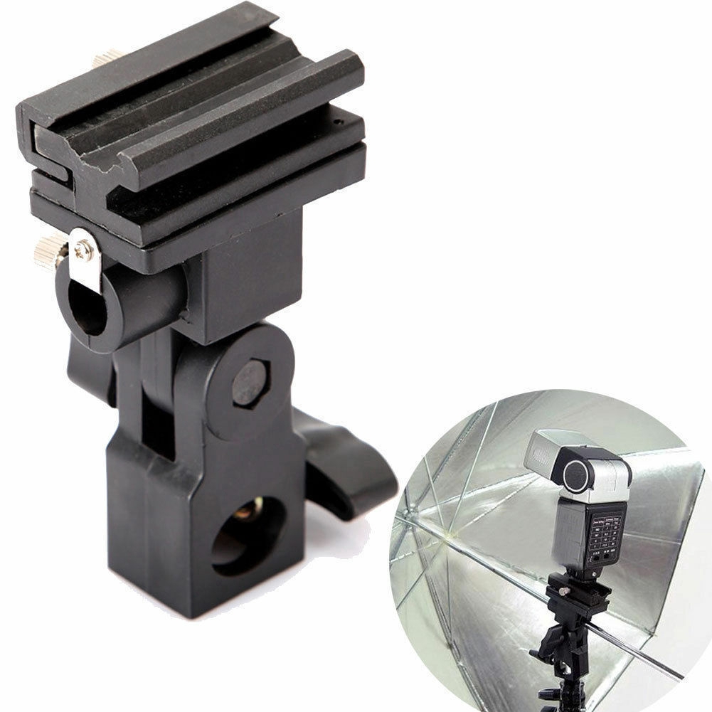 Light Stand+Flash Bracket Mount Umbrella Flash Speedlite Accessories ...