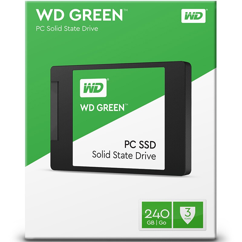 Western Digital WD Green SSD 240GB Solid State Drive SATA III 2.5 Inch ...