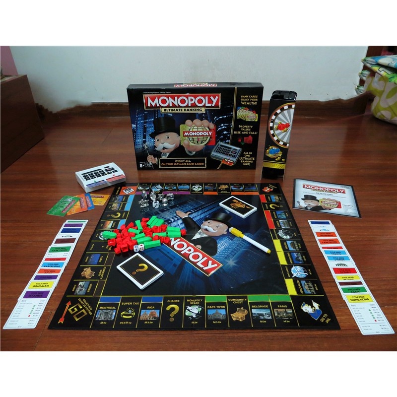 Ultimate Banking Monopoly Board Game (ภาษาอังกฤษ) - บอร์ดเกม ...
