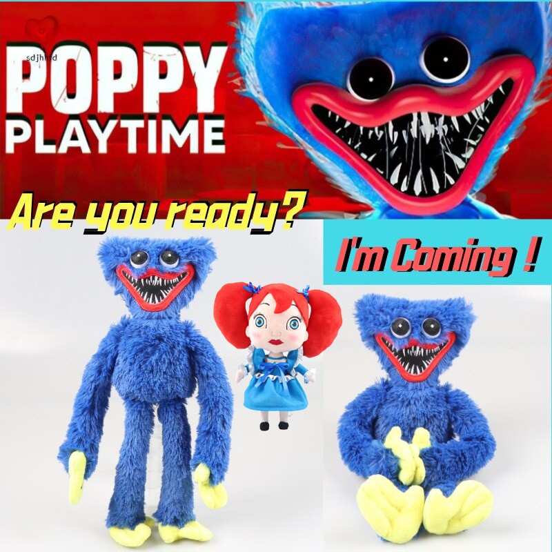 Poppy Playtime Plush Toys Huggy Wuggy Kawaii Plushie Surrounding Doll ...