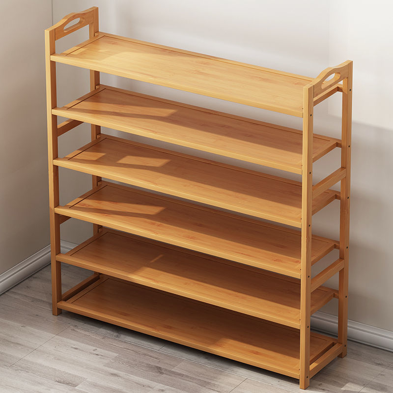 Bamboo Shoe Rack Simple Multi-Layer Shoe Rack Shoe Cabinet Solid Wood ...