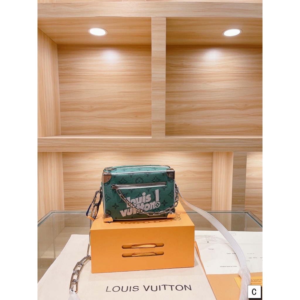 2021 new 1 The most "Louis Vuitton" Soft Trunk Handbag Mini Soft Trunk ...