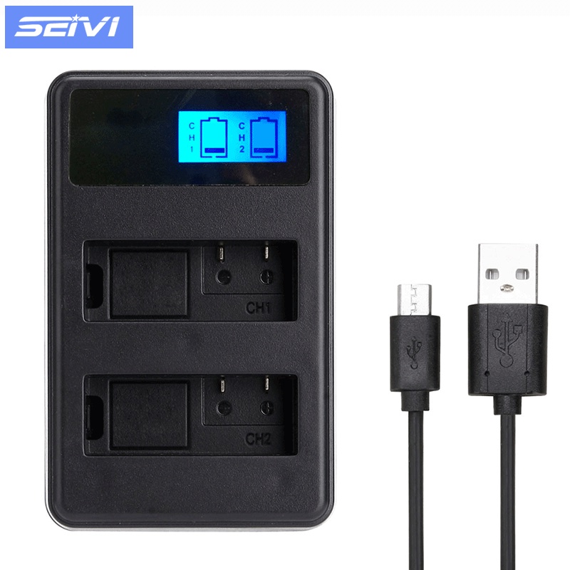 LCD USB Dual Charger for Ricoh D LI92 DLI92 DB 100 DB100 DB 110 DB110 ...