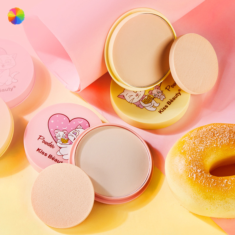KissBeauty Cartoon Cheese Cheese Powder Moisturizing Concealer Beauty ...