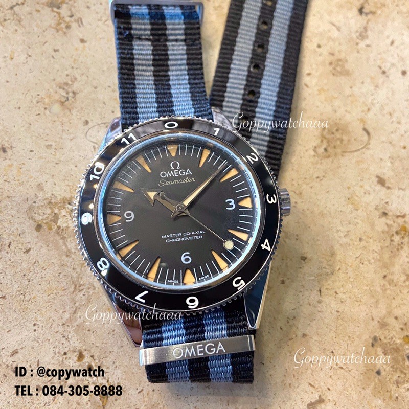Omega Seamaster 007 40 mm. Nato strap Automatic - goppywatchaaa_gpw ...