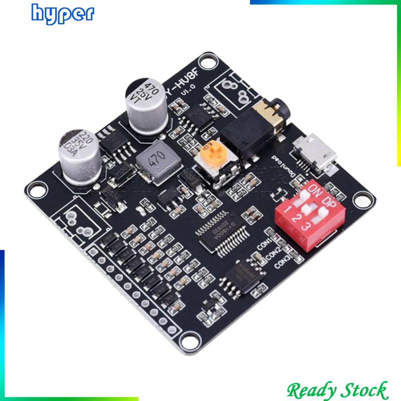 USB Voice Playback Module Hv8F Accessories 12V24V MP3 Decoder Board 10W ...