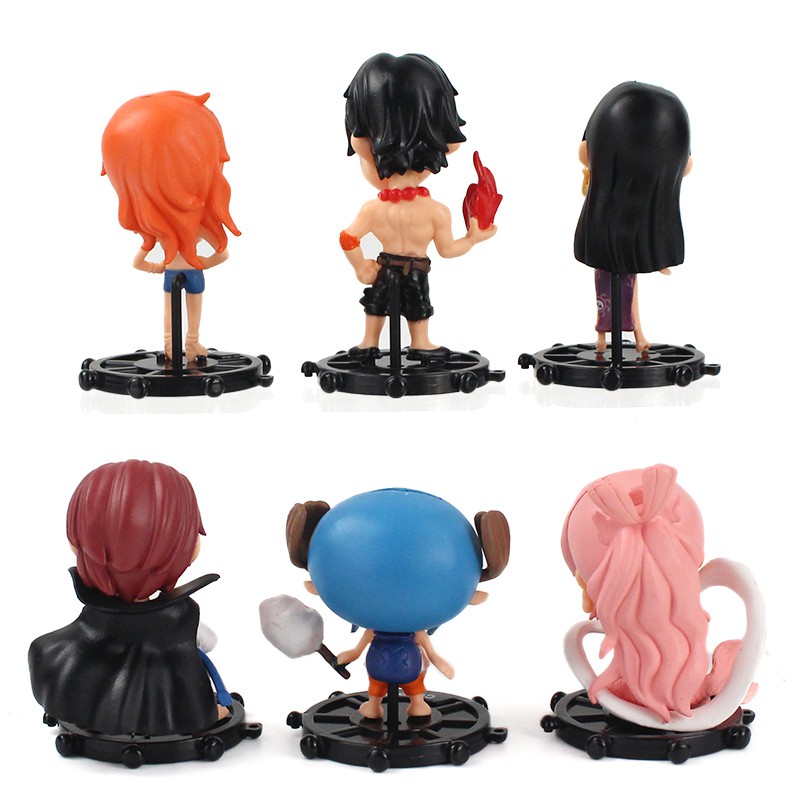 Anime One Piece PVC Action Figures Cute Mini Figure Toys Dolls Model ...
