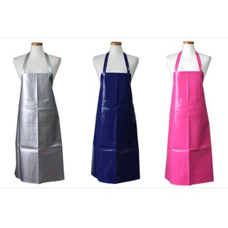 PVC Apron Waterproof Work Water Kitchen Made in KOREA | Shopee Thailand