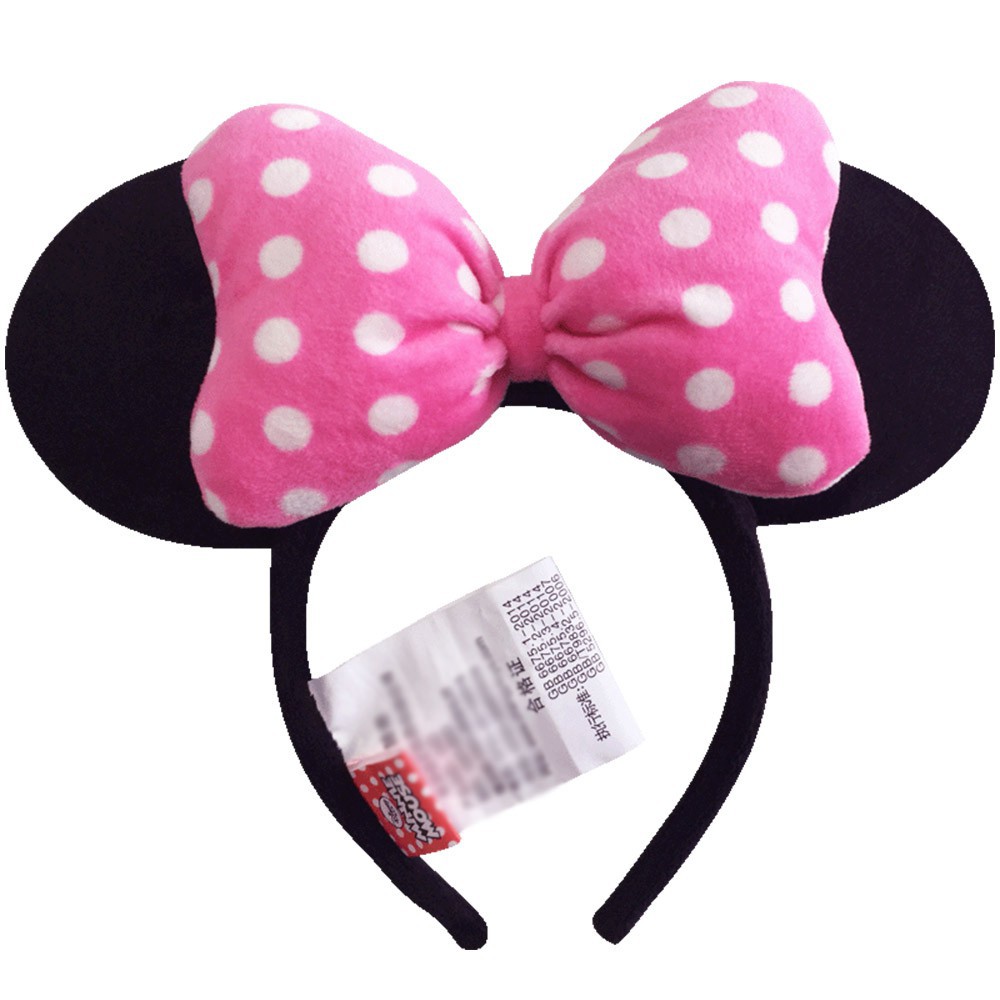 Disney Original Headdress Head Hoop Mickey Minnie Mouse Ears - owq0 ...