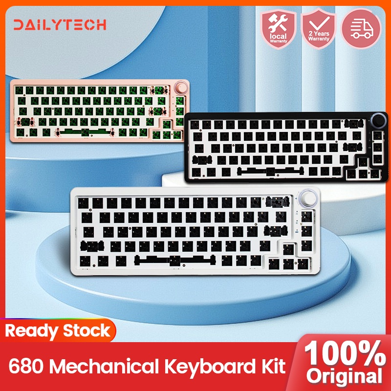 TM680 Mechanical Keyboard DIY Kit Hotswap Wired Keyboard Compatible ...