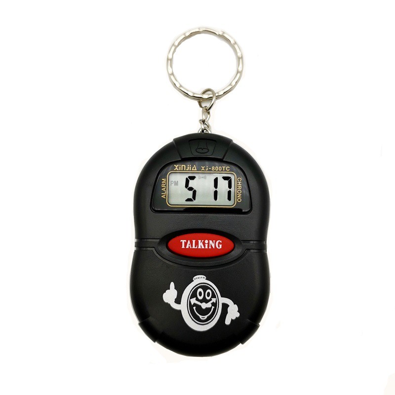 CHINAVoice Time Announcing Watch Keychain Timer Elderly Speech Watch ...