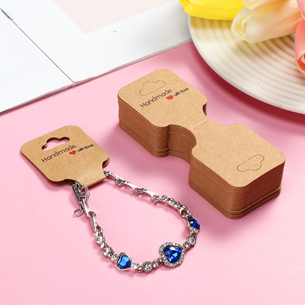 EUTUS???? 50PCS Fashion Jewellery Packing Card Wrist Strap Hanging ...