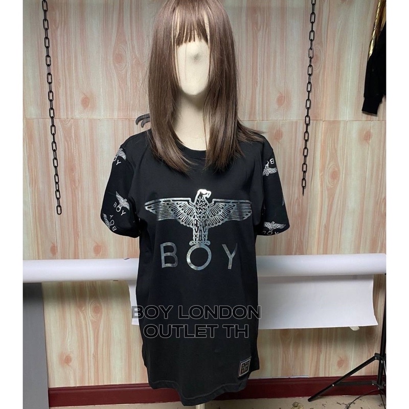 Boy London T-SHIRT รหัส B82TS1003U(Black Sliver ) - boylondonoutlet.th ...