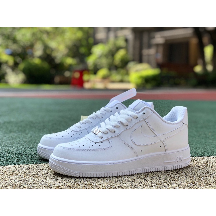 Ńíkê AF1 รองเท้าลำลอง Pure White Low Top Air Force 1 Air Force One ...
