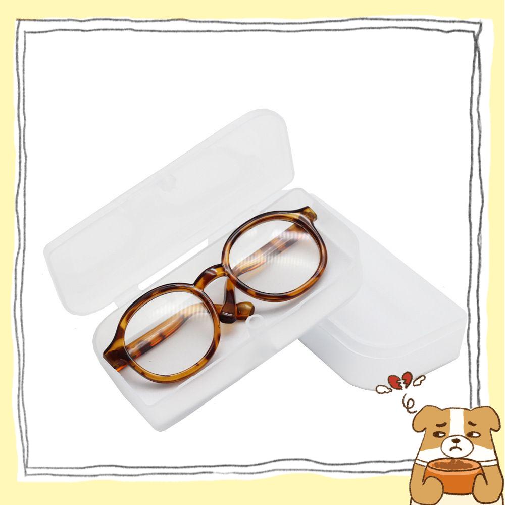 YEW Transparent Doll For BJD Doll Glasses Box Case 9cm Mini Plush ...