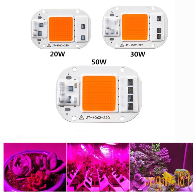 20 w/30 w/50 w ไฟ led cob full spectrum สําหรับช่วยให้พืชเจริญเติบโต ...