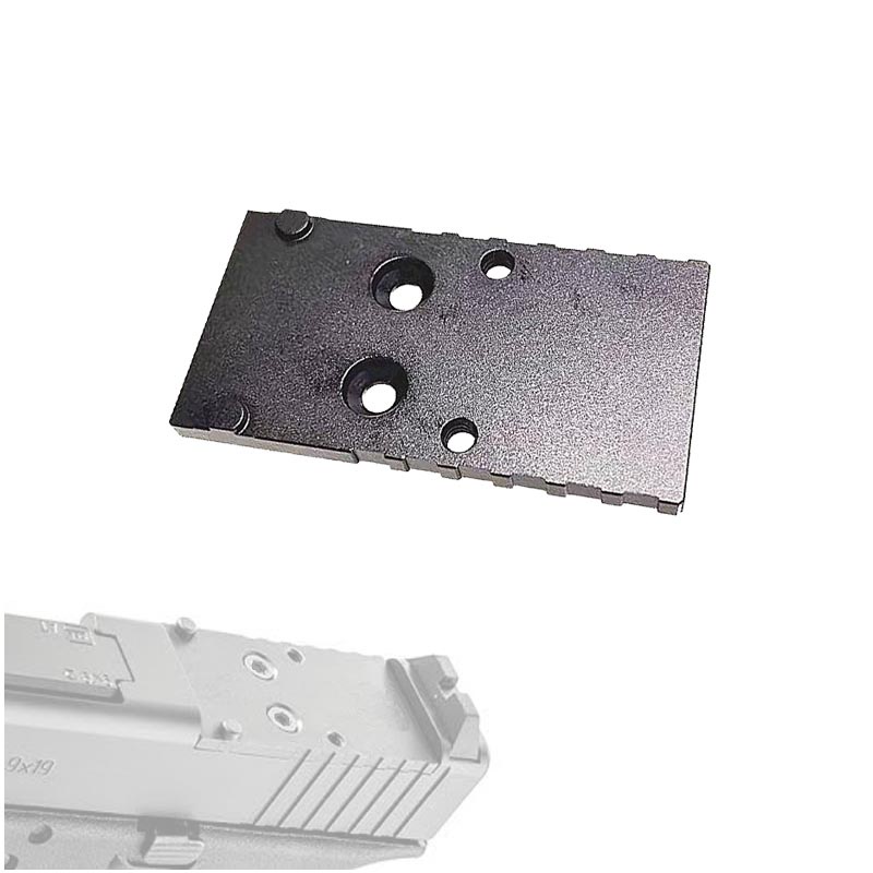 Red Dot Sight Mount Adapter Plate For Glock MOS Black -Acro Doctor RMR ...