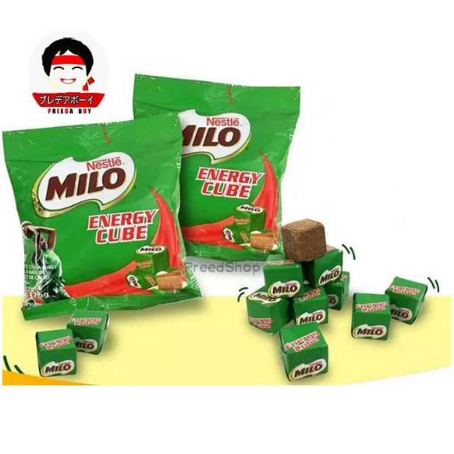 Milo Energy Cube ไมโลคิวบ์ ขนาด100 เม็ด ไมโลก้อน ไมโลเม็ด (275กรัม) ของแท้ | Shopee Thailand