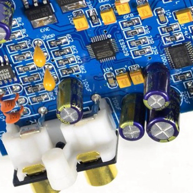 Es9028Q2M Es9028 I2S บอร์ดถอดรหัส Dc 9-12V สําหรับเครื่องขยายเสียง Diy ...