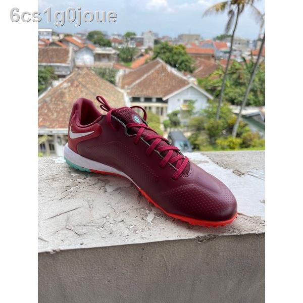 Kasut Bola Sepak Futsal Nike Tiempo Legend 9 Team Red White Tf ( Turf ...