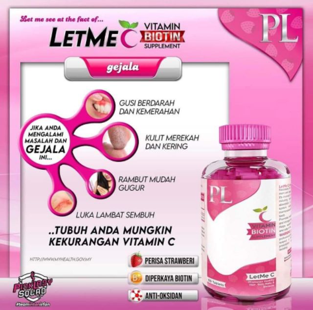 LET ME CVítàMIN C PINKLADY - 61e88uugc0 - ThaiPick