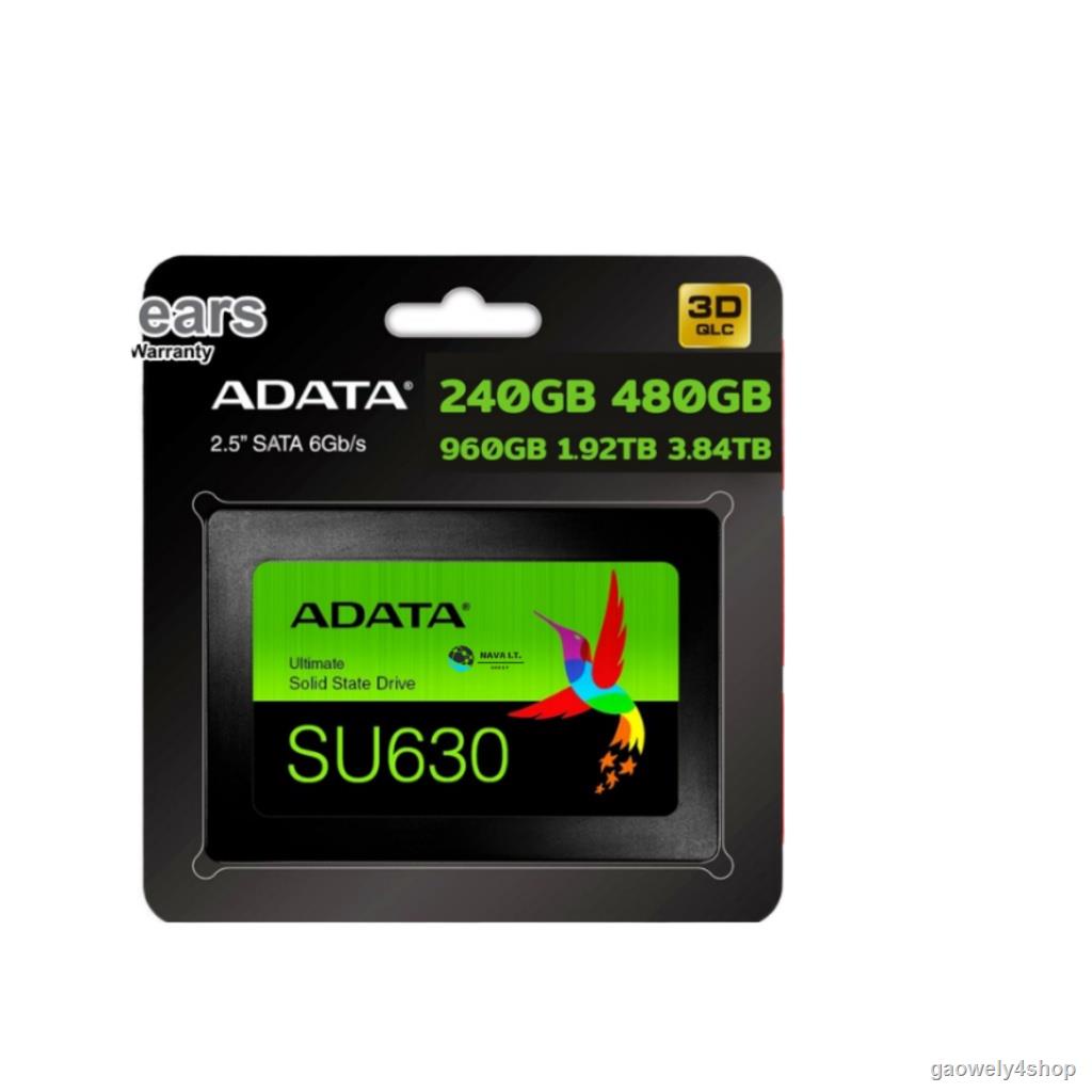 เตรียมจัดส่ง️กรุงเทพฯด่วน1ชั่วโมง️ ADATA SSD SU650 SU630 240GB 480GB ...