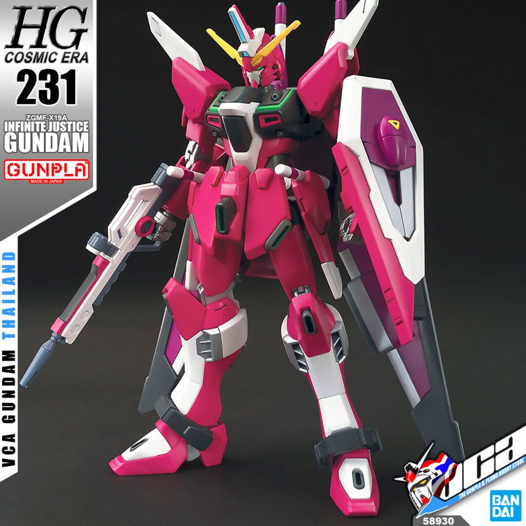 BANDAI GUNPLA HIGH GRADE HG 1/144 INFINITE JUSTICE GUNDAM REVIVE โมเดล ...