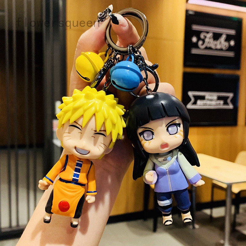 ღღ3D Cartoon Keychains Japan Anime Cartoon Naruto Keychain (Petite ...