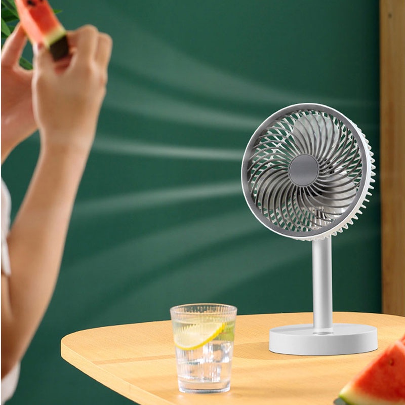 Xiaomi 4 Speed Mini USB Desktop Fan Personal Portable Cooling Fan with ...
