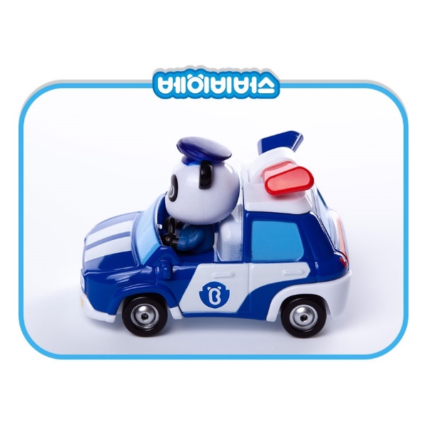 ACADEMY Baby Bus Die Casting Kiki Police Car Little Toy Car - mhkr.shop ...