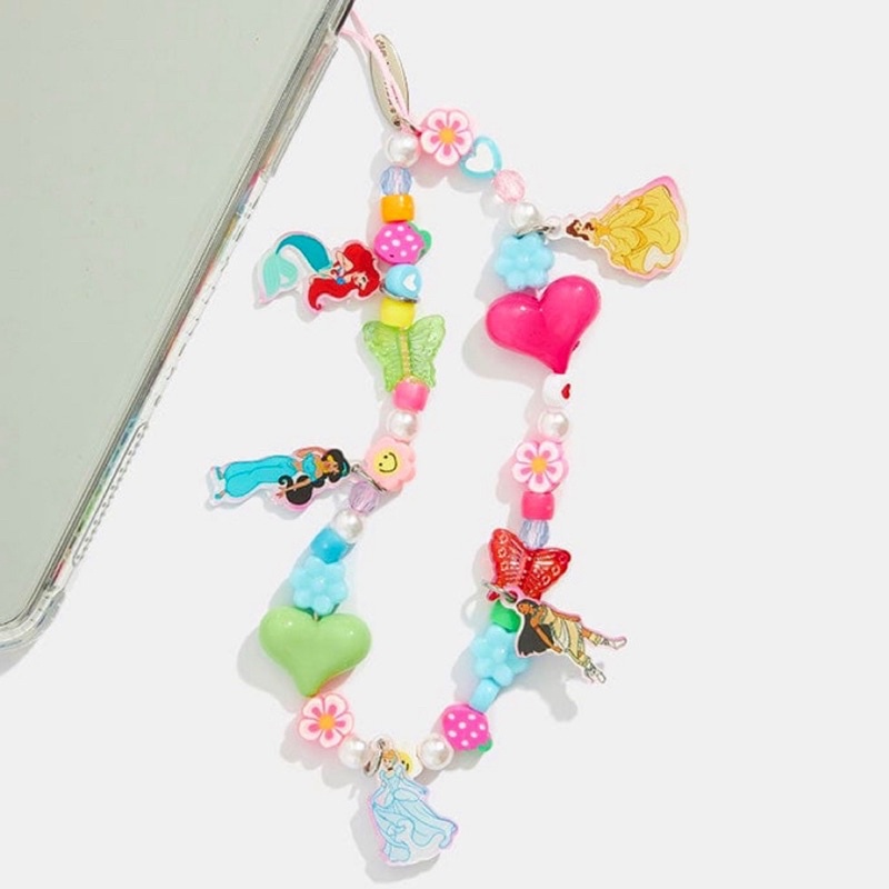 พร้อมส่ง - Disney Princess x Skinnydip Beaded Phone Strap ลิขสิทธิ์แท้ ...