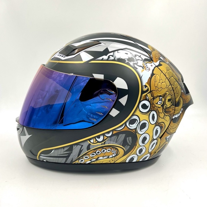 หมวกกันน็อคเต็มใบ LINK RYKAN แถมถุงมือถุงผ้าใส่หมวกเเละโหม่ง มูลค่ารวม4xxบาท หมวกรองรับการ ...