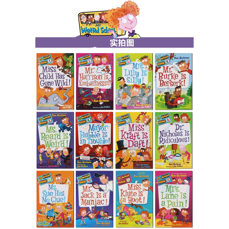 Season 2SALE My Weirder School 12 Books พร้อมกล่อง นิทานเด็ก หนังสือ ...