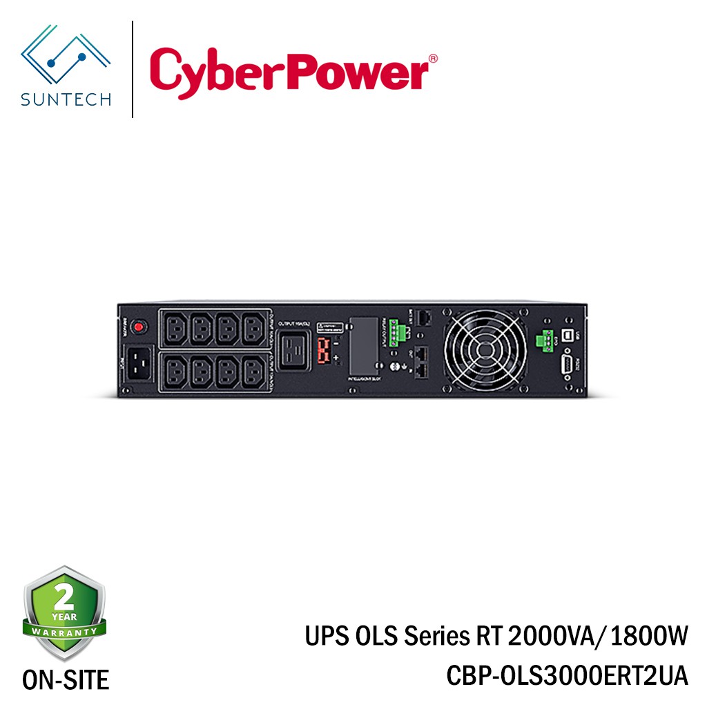 เครื่องสำรองไฟ (UPS) Cyber Power (TOR) รุ่น OLS2000ERT2UA - UPS Online ...