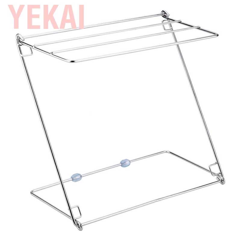 Yekai ชั้นวางผ้าขนหนูแบบพับได้ 4 ชั้นสําหรับห้องครัวห้องน้ํา - yekai1 ...