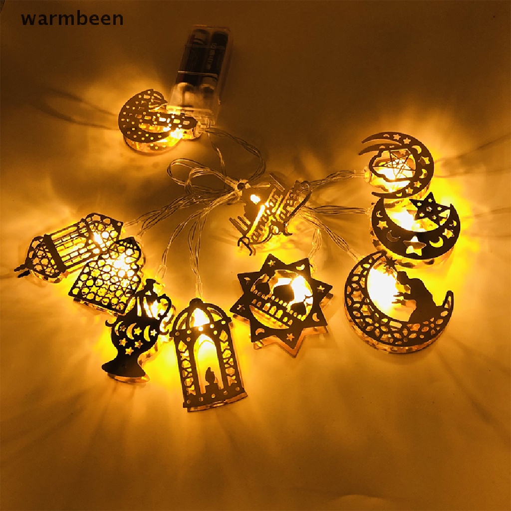 (warmbeen) Ramadan Decorations Led String Lights Islam Muslim Party ...