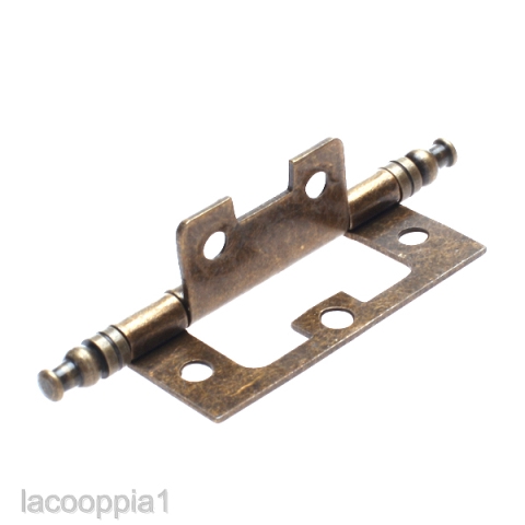 LACOOPPIA1 Antique Bronze Flush Hinge Home Kitchen Cupboard Cabinet ...