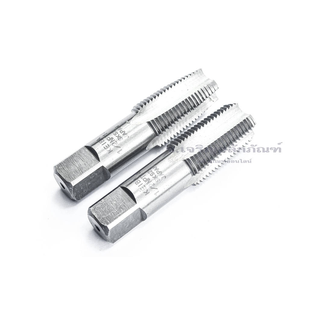 ต๊าปเกลียว KEIBA 1/8” 1/4” 3/8” 1/2” 3/4” 1” เกลียว NPT BSPT BSPF ดอกต๊าปตัวผู้ ดอกต๊าปเกลียว 2 ...