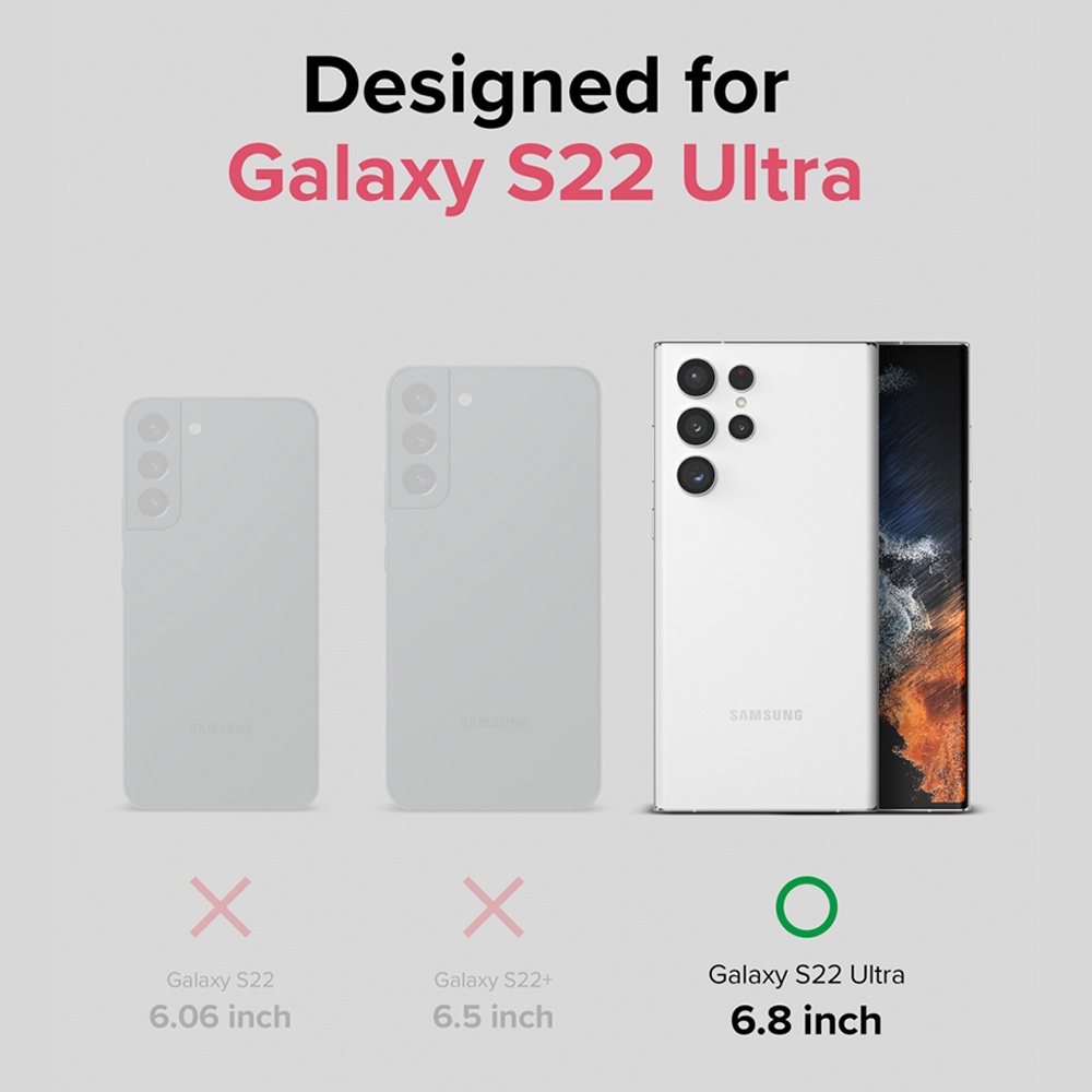 Ringke Fusion X for Samsung Galaxy S22 Ultra Case Camouflage Hard Back ...