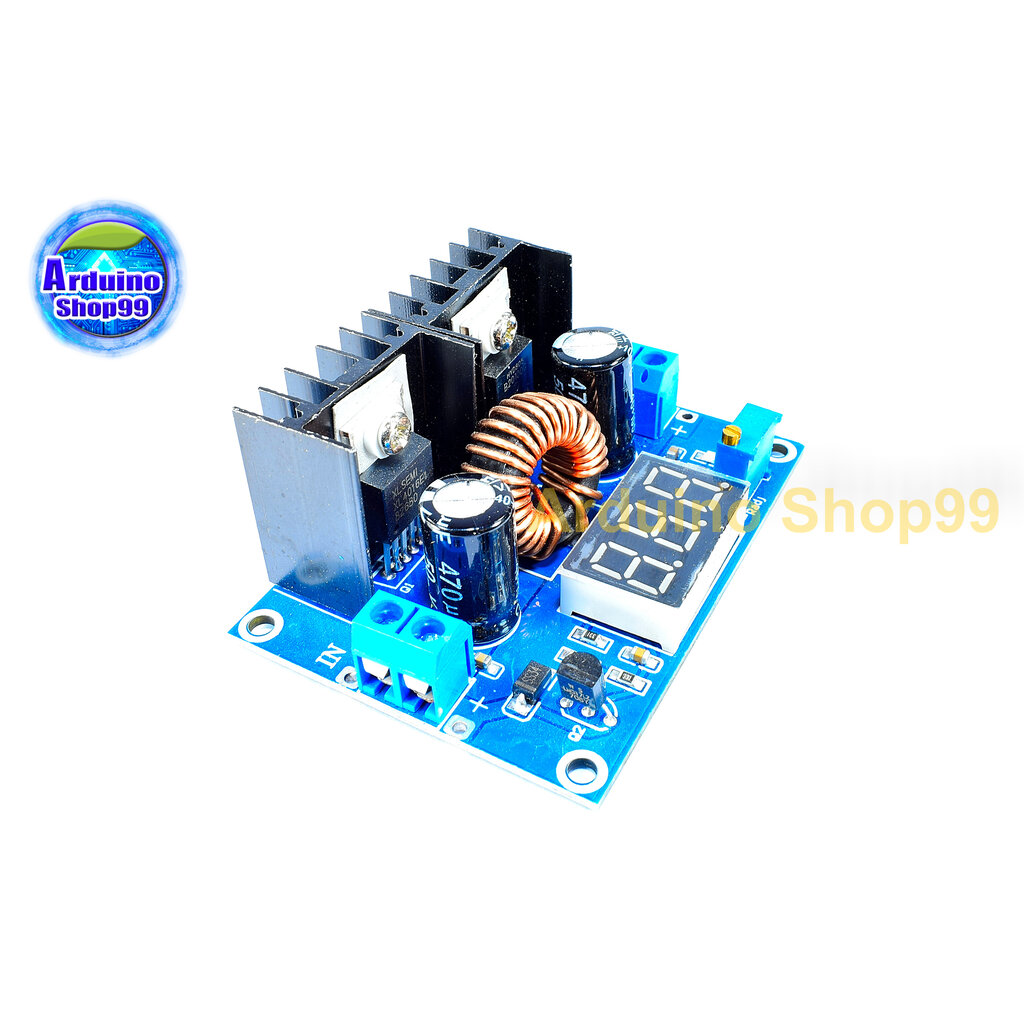 DC-DC XL4016E1 high power 8A with voltage regulator step-down แปลงไฟจาก 4 - 40 Volt เป็น 1.25 ...
