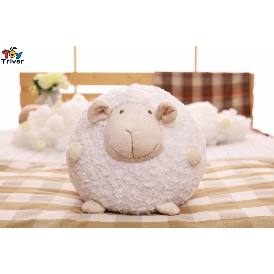 Cute Fat Sheep Lamb Plush Toys Stuffed Animals Doll Pillow Cushion Baby ...