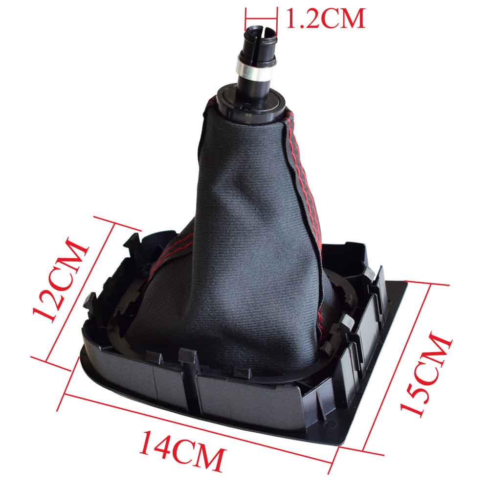 56 ความเร็ว MT เกียร์ Shift Knob Lever Stick Boot สำหรับ VW Volkswagen ...