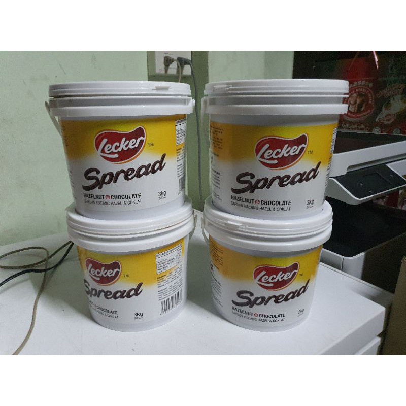 จัดส่งที่รวดเร็ว ???? อร่อยกว่านูเทลล่า Lecker Spread - Hazelnut ...