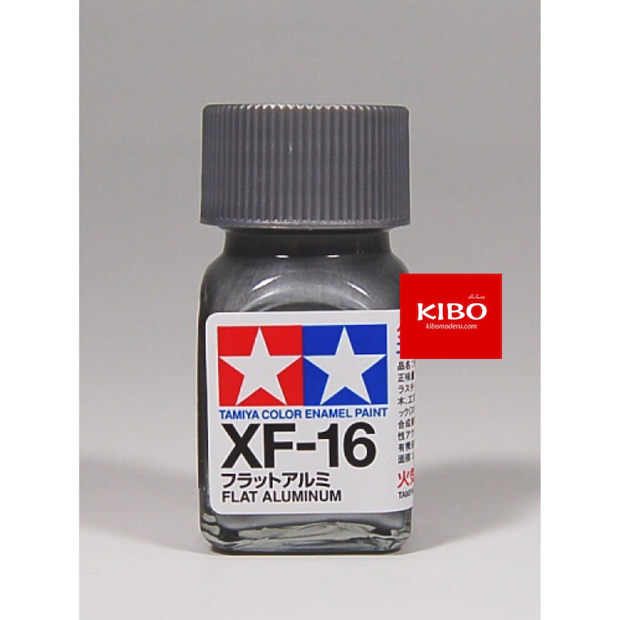 สีสูตรอีนาเมล TAMIYA XF-16 Flat Aluminium (10 Ml) | Shopee Thailand