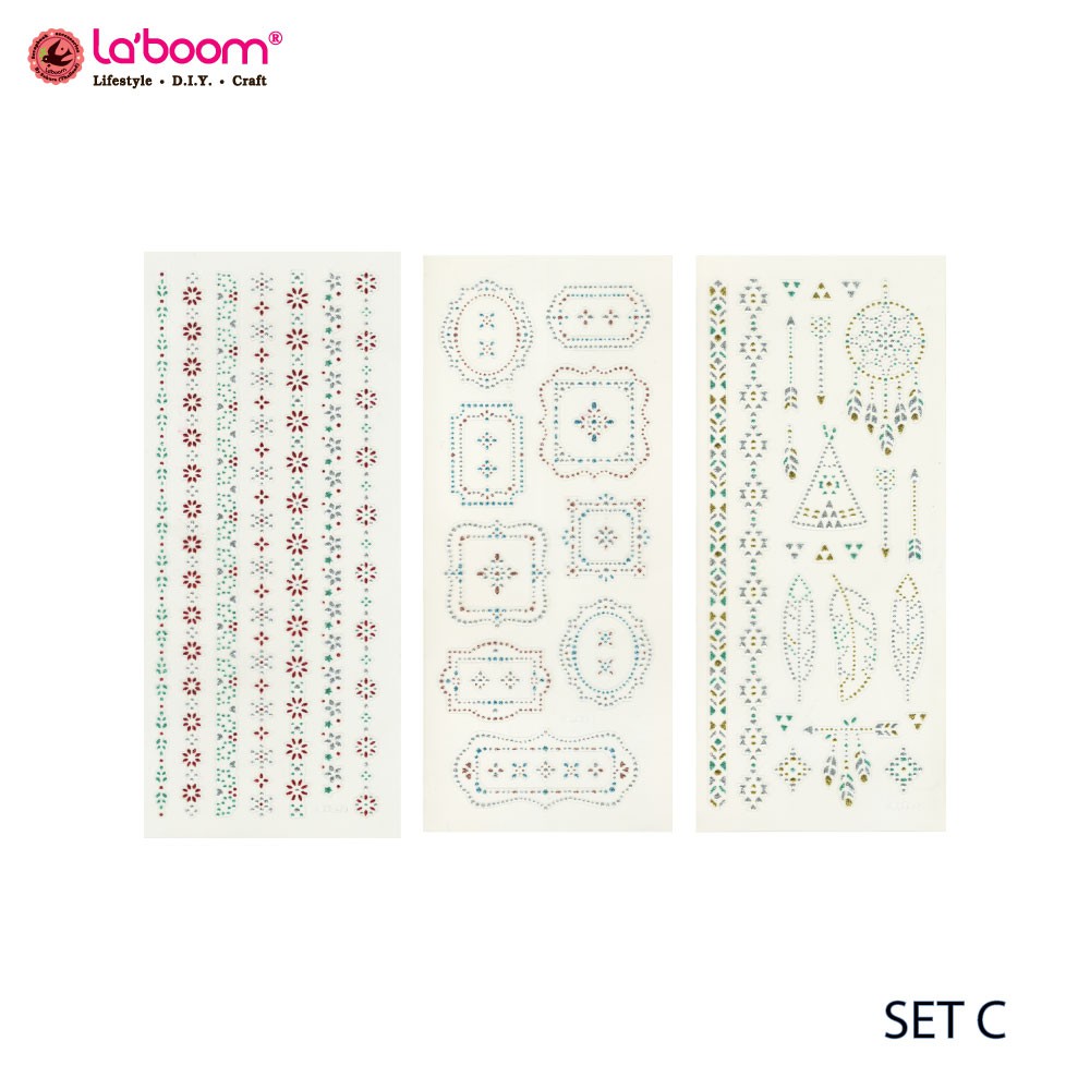 Laboom (ลาบูม) สติ๊กเกอร์ ลักชัวรี่ รหัส LST34 - sakuraproductsth - ThaiPick
