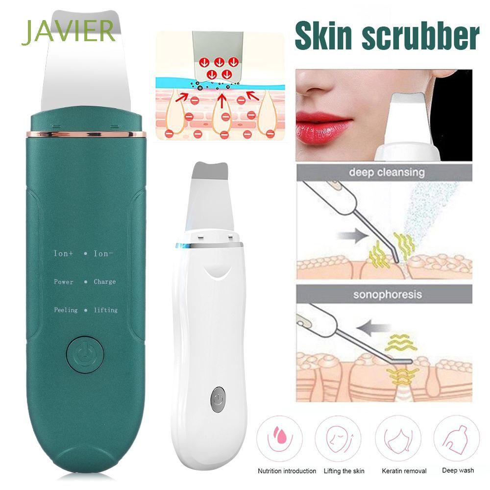 JAVIER Durable Facial Cleaner Shovel USB Charging Facial Massager ...