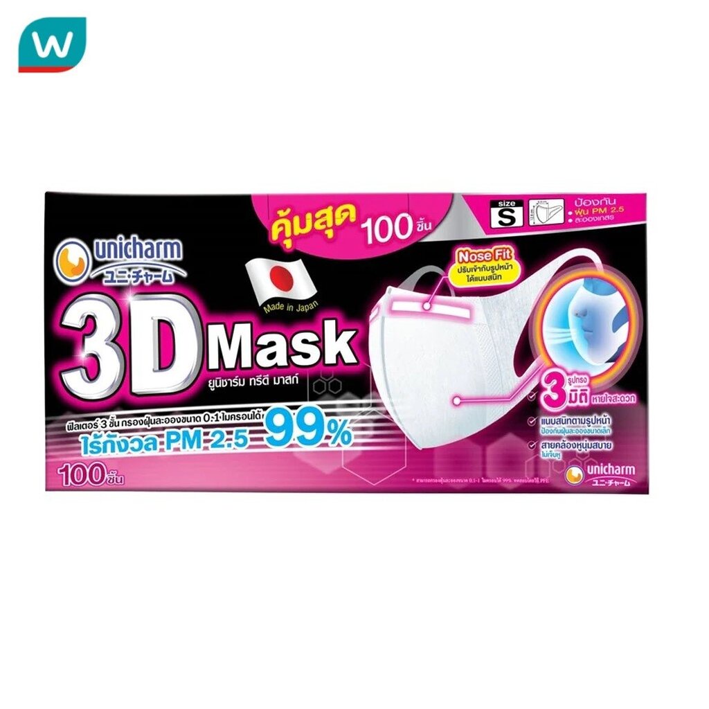 หน้ากากอนามัย Unicharm รุ่น Super Comfortable Silk และ Premium กัน pm2.5 หน้ากากญี่ปุ่น หน้ากาก ...