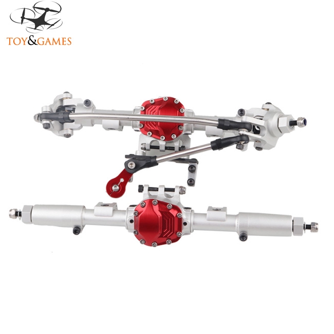 SCX10 II Alloy Front Rear Straight Complete Axle for 1/10 RC Crawler ...