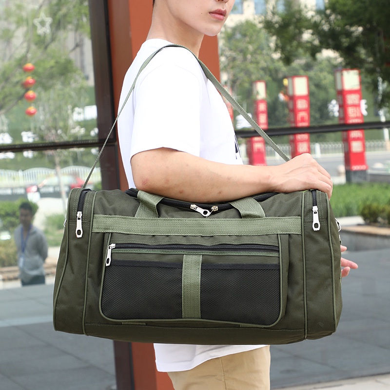 Gym Bag Nylon Hand Duffel Sports Bag Men Training Bag Fitness Yoga Bag ...