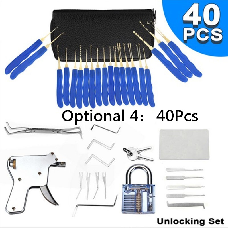 70/60/50/40/25/19/10PCS Unlocking Locksmith Practice Lock Pick Key ...